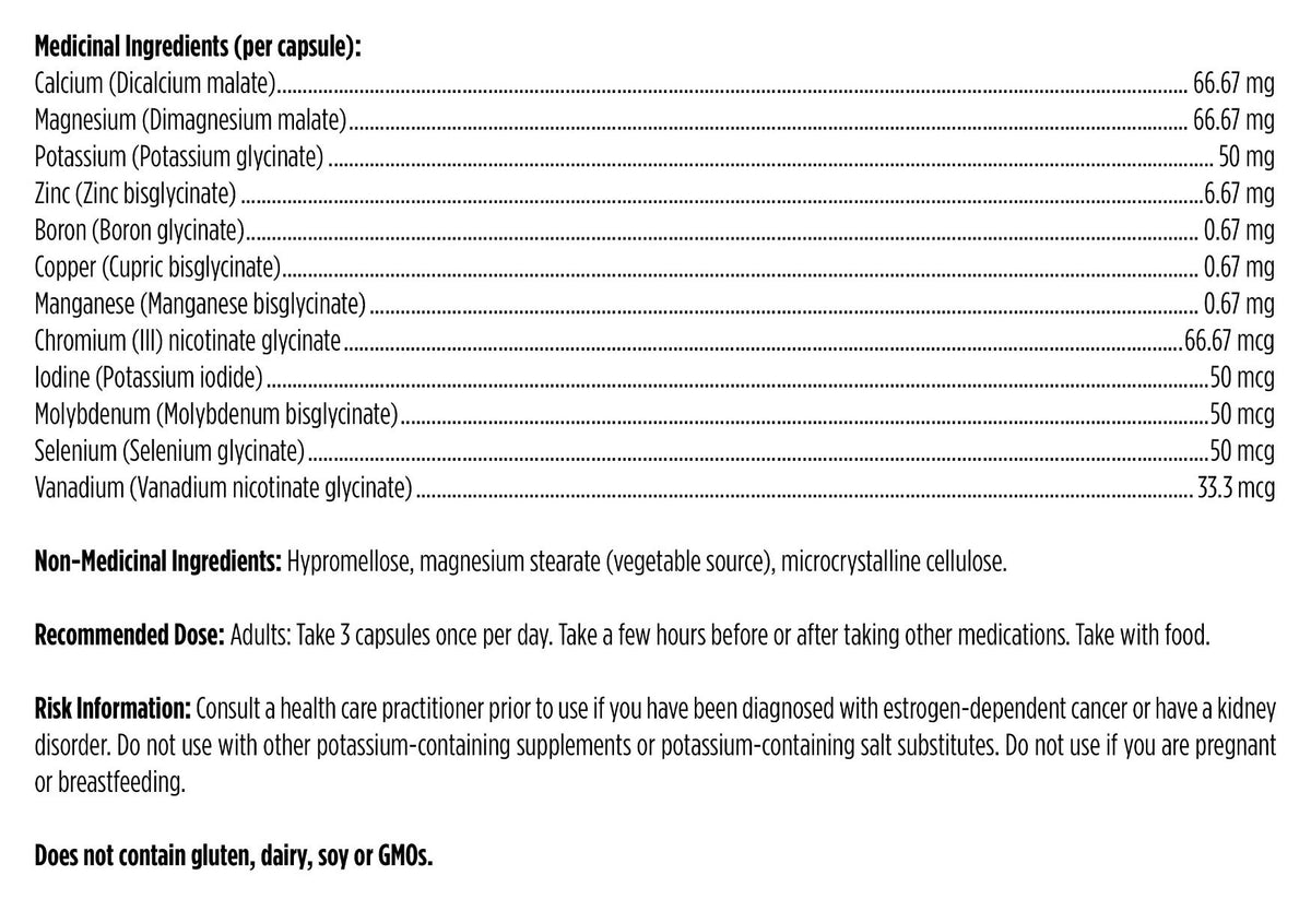 Complete Mineral Complex 90 capsules – CrohnsColitisLifestyle